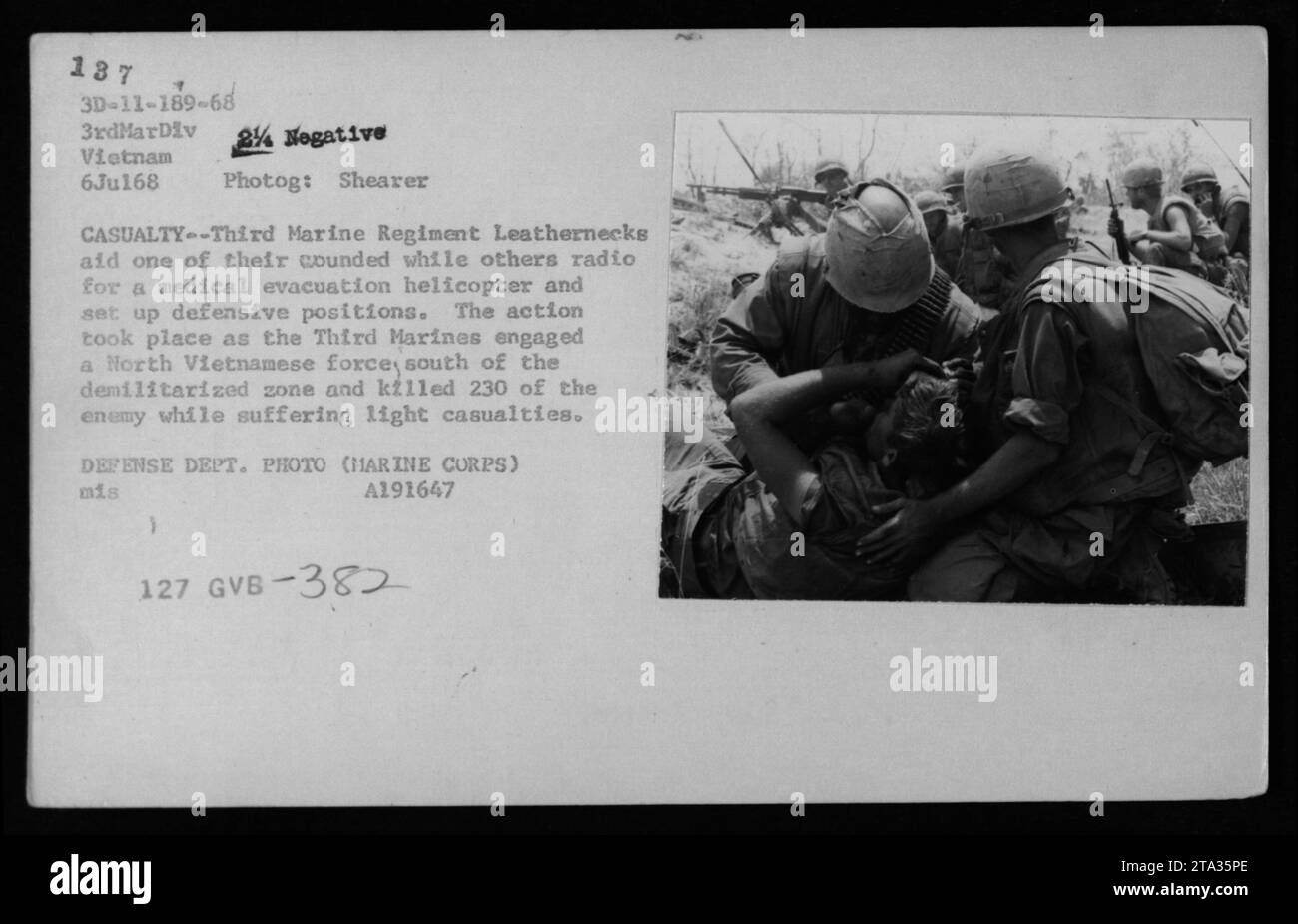 Vietnamese demilitarized zone Black and White Stock Photos & Images - Alamy