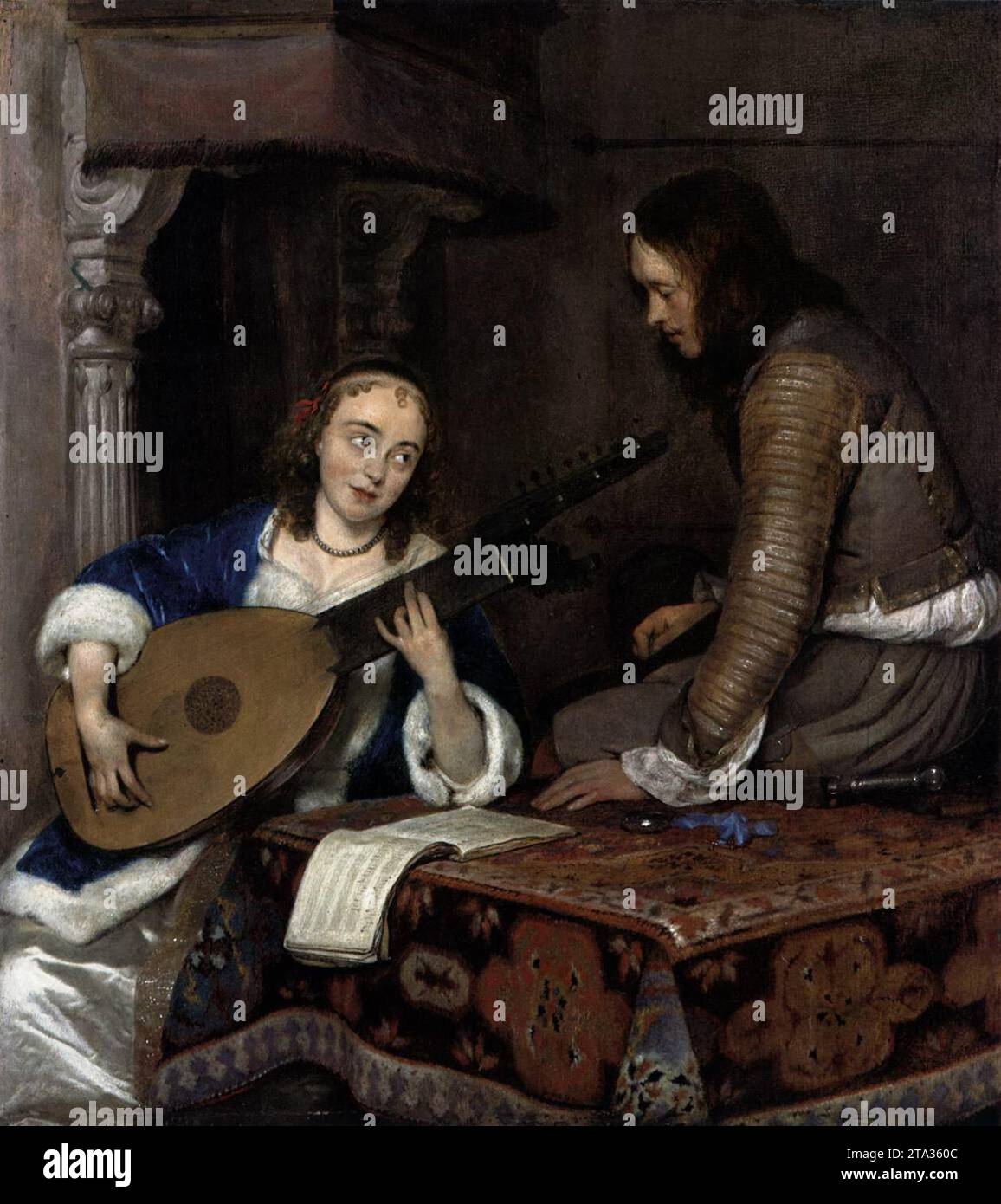 Theorbo lute hi-res stock photography and images - Alamy