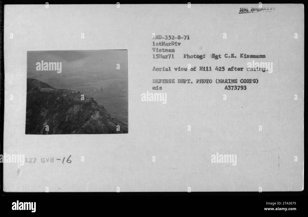 Vietnam war hill destruction hi-res stock photography and images - Alamy