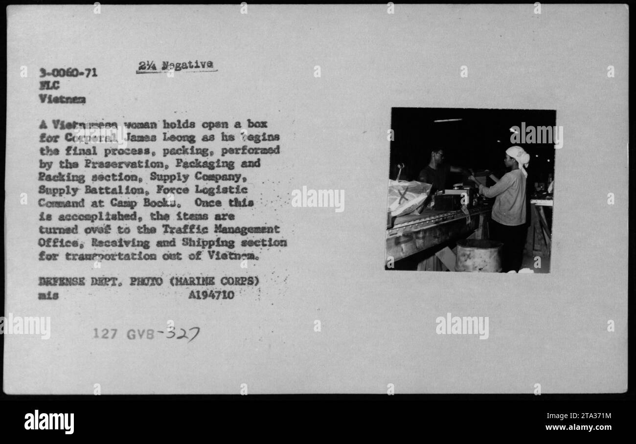 Preservation packaging and packing section hi-res stock photography and ...