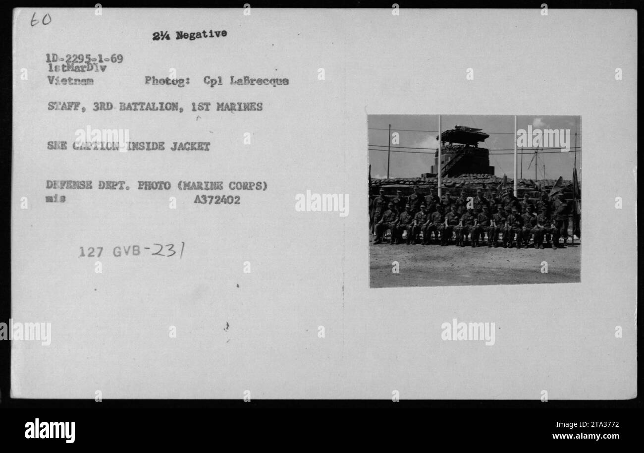 US Marine soldiers conducting a patrol in Vietnam during the war. The soldiers can be seen ...