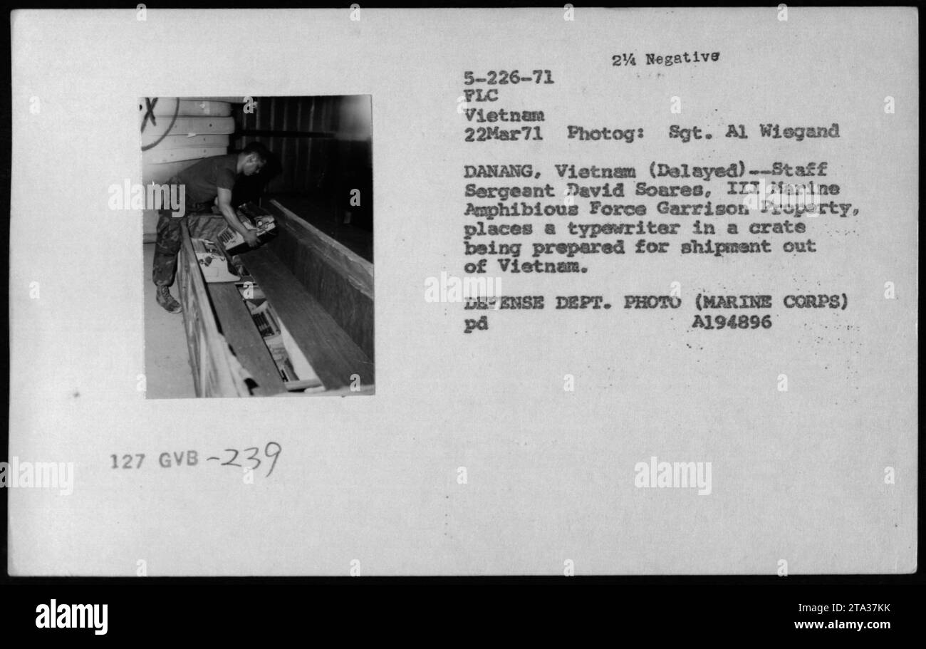 Staff sergeant david soares hi-res stock photography and images - Alamy