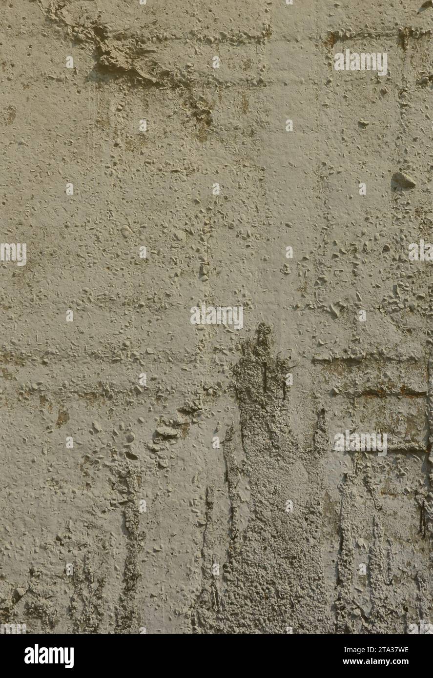 Texture of the old embossed concrete wall in gray color. Background ...