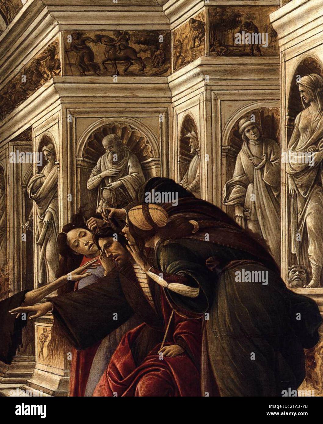 Botticelli calumny of apelles hi-res stock photography and images - Alamy