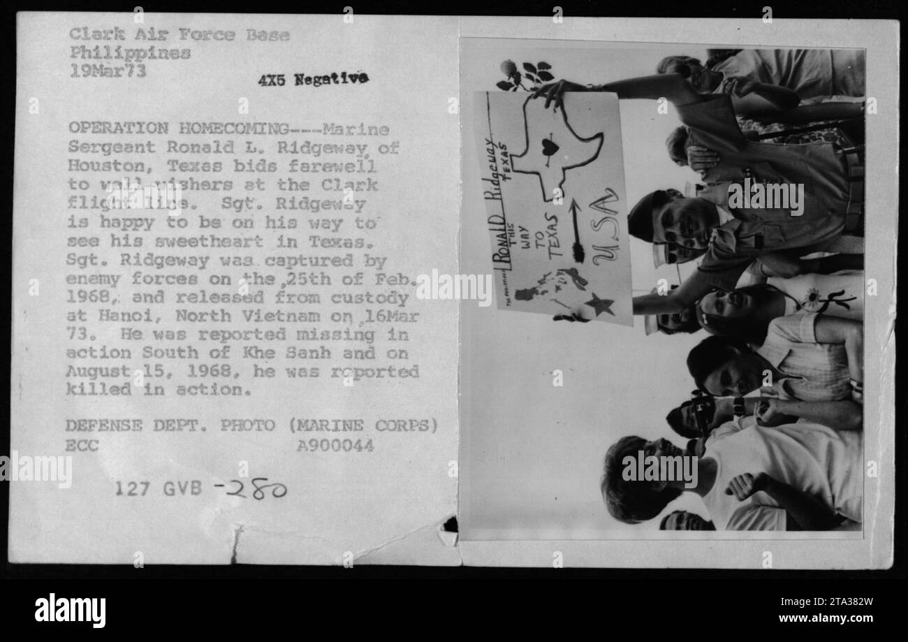 Marine sergeant ronald ridgeway hi-res stock photography and images - Alamy