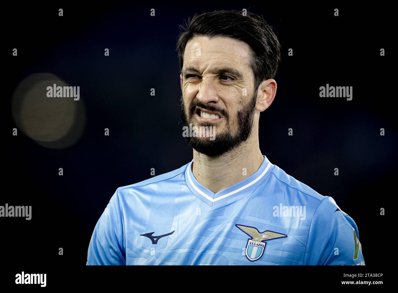 Lazio’s Spanish midfielder Luis Alberto looks during the UEFA Champions ...