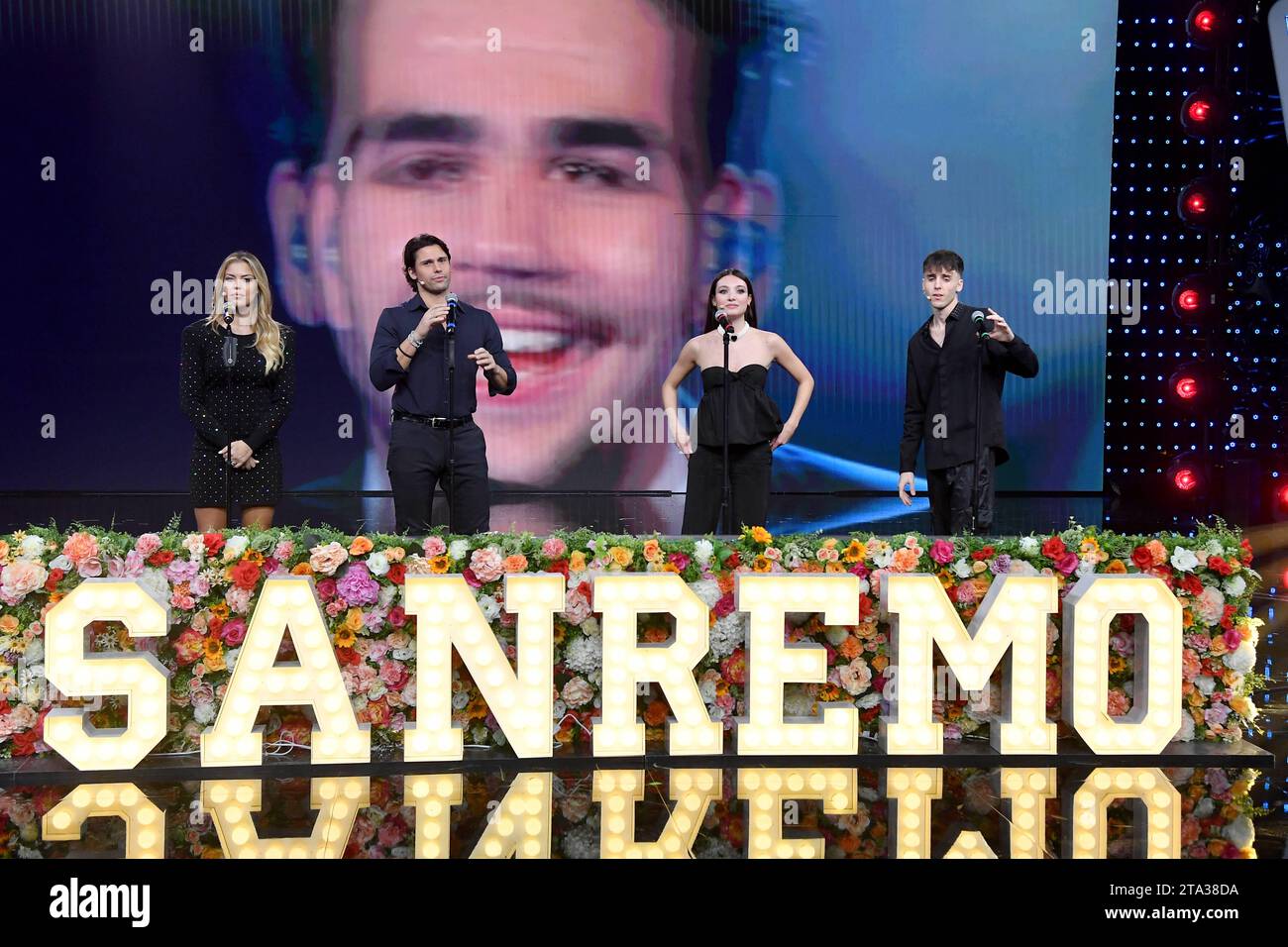 Rome, Italy. 28th Nov, 2023. Rome: Rai studios ex Dear. Boomerissima ...