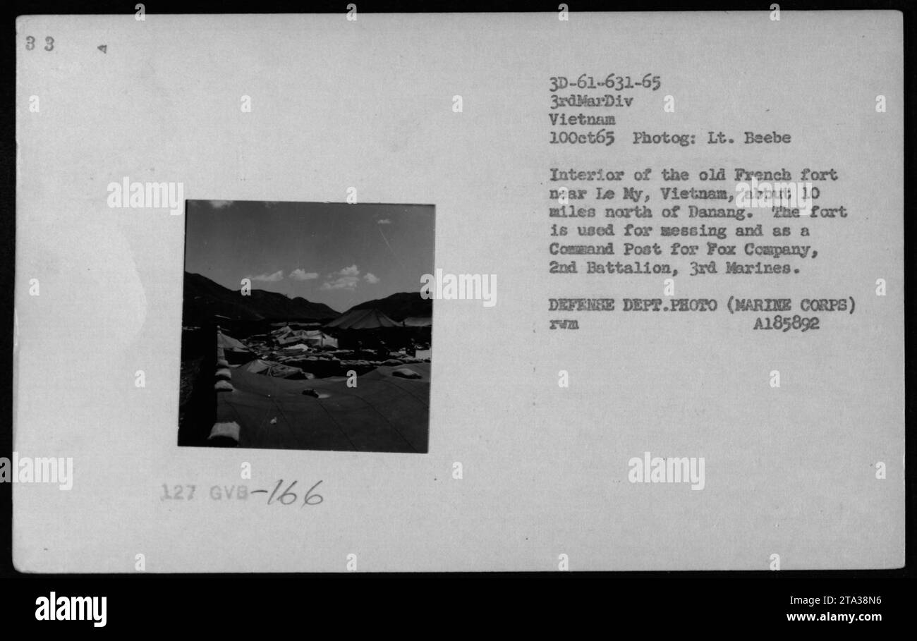 Soldiers command post north Black and White Stock Photos & Images - Alamy