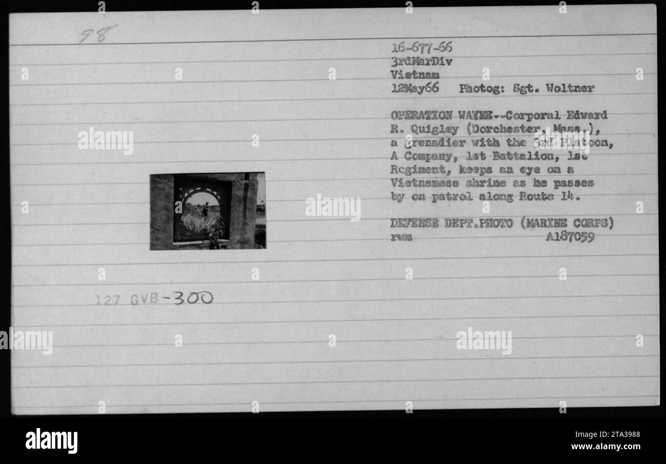 Sgt r woltner hi-res stock photography and images - Alamy