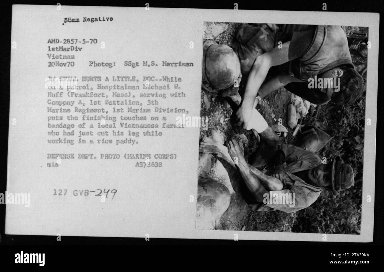 Hospitalman michael w huff hi-res stock photography and images - Alamy