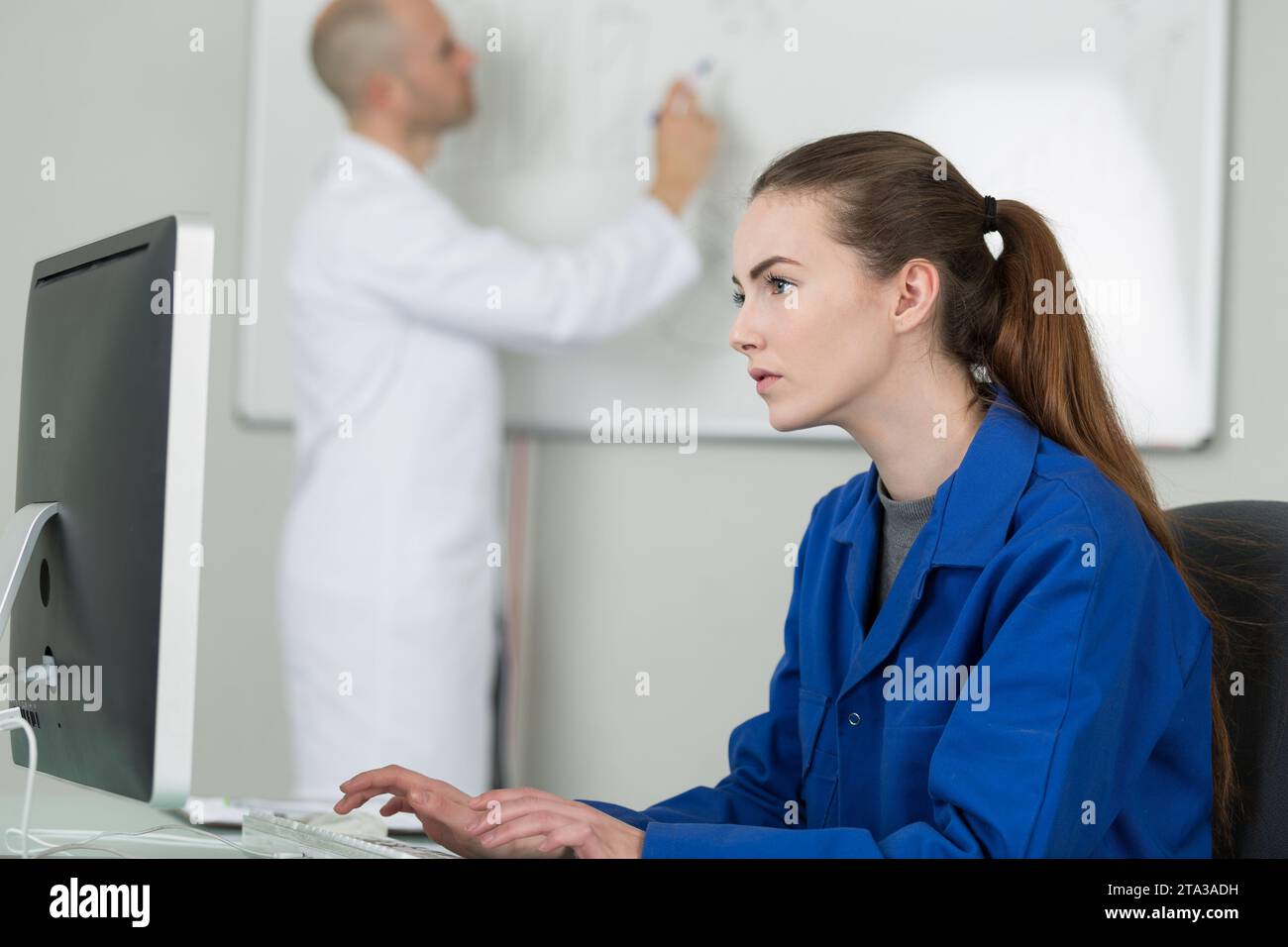 concept of technicians at work Stock Photo - Alamy
