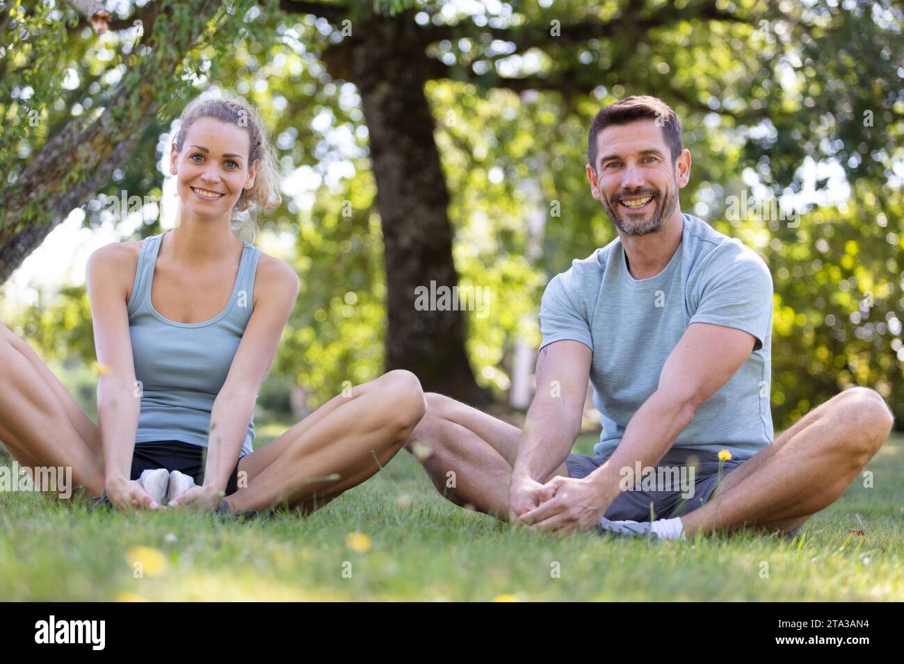 Woman legs shorts grass hi-res stock photography and images - Alamy