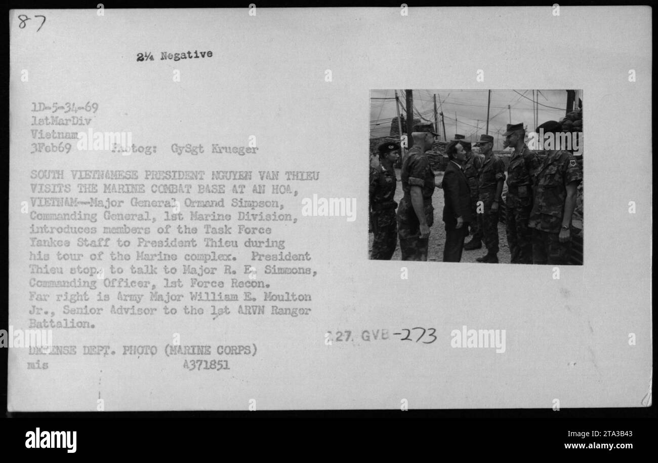 President nguyen van thieu hi-res stock photography and images - Alamy