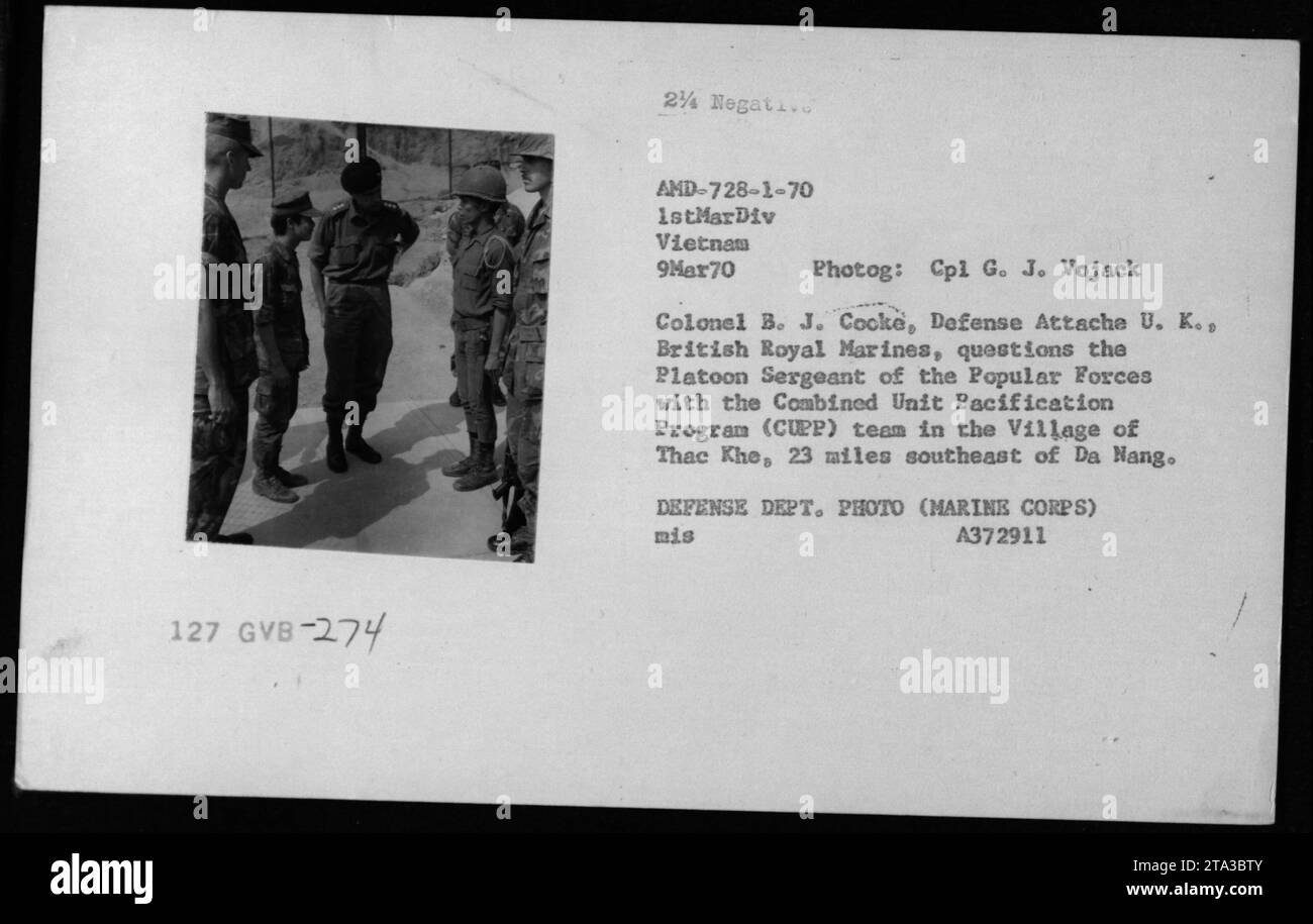 Colonel b j cooke hi-res stock photography and images - Alamy