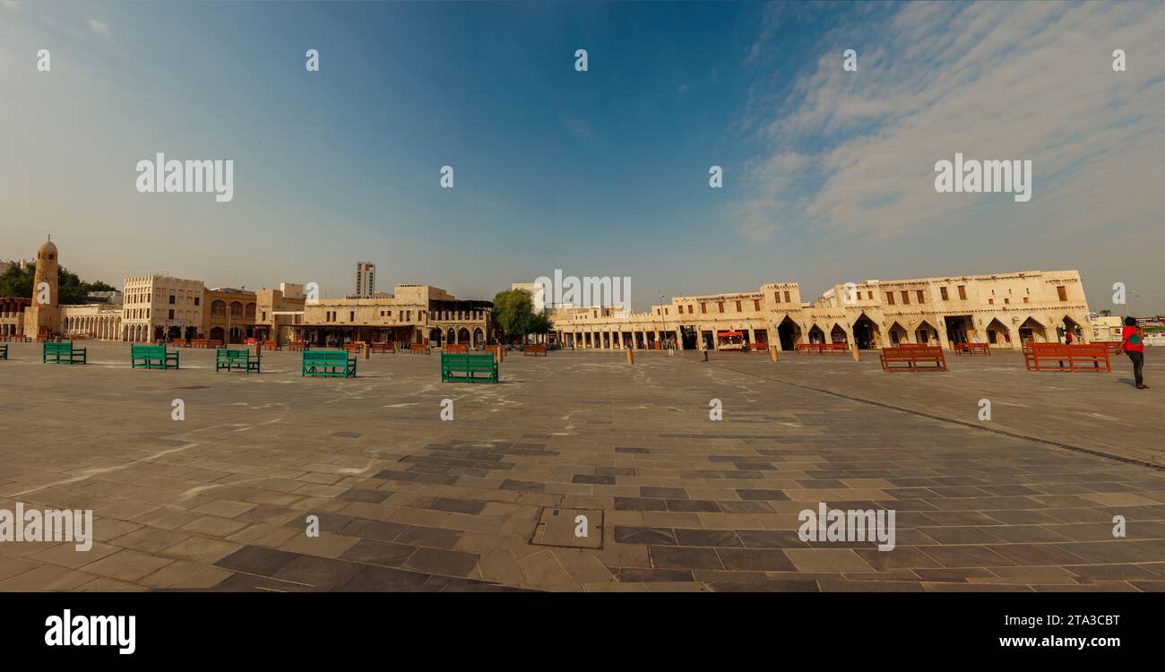 Souq Waqif a old market in Doha 25-11-2023 Doha Qatar Stock Photo - Alamy