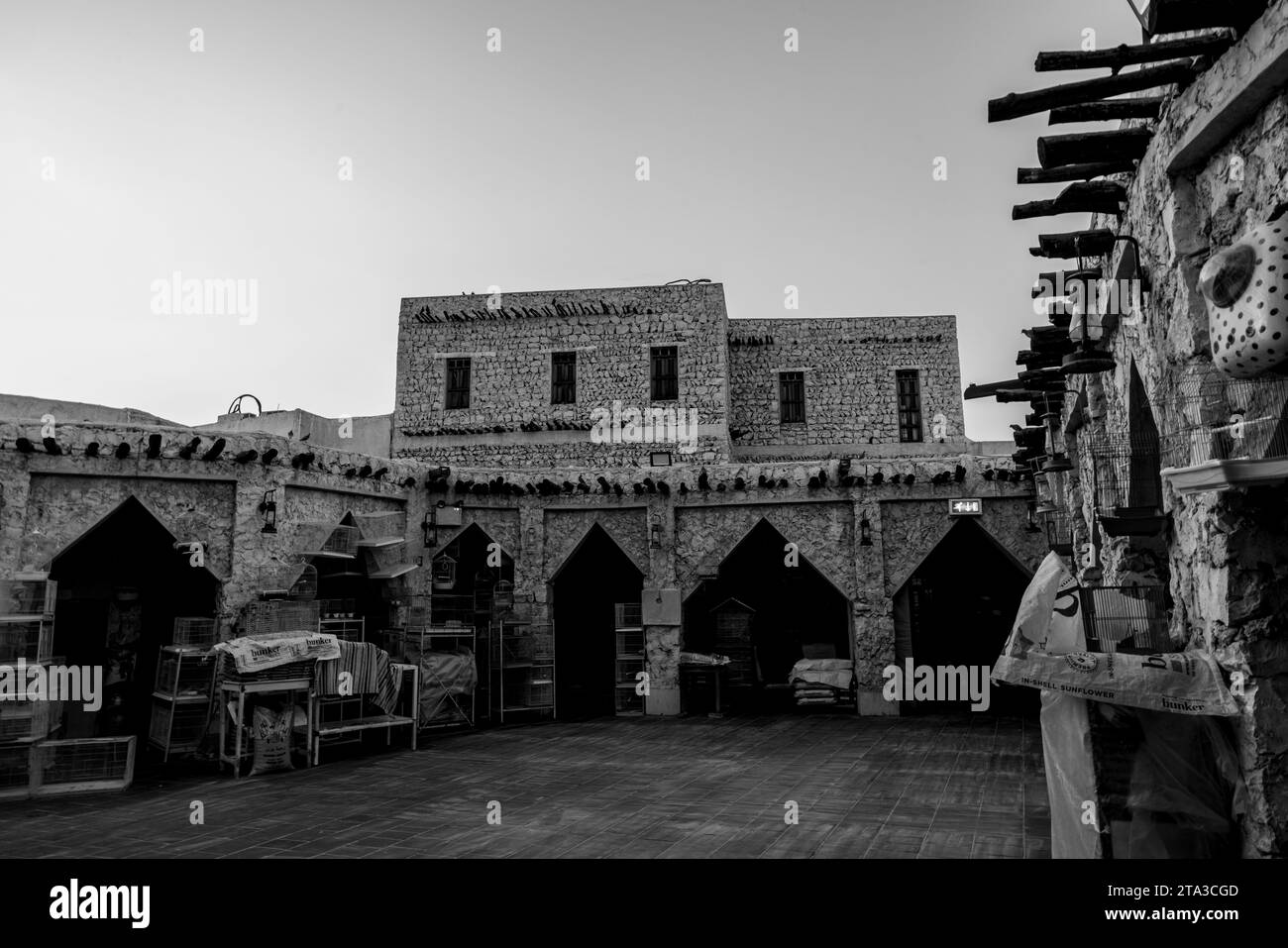 Souq Waqif a old market in Doha 25-11-2023 Doha Qatar Stock Photo - Alamy