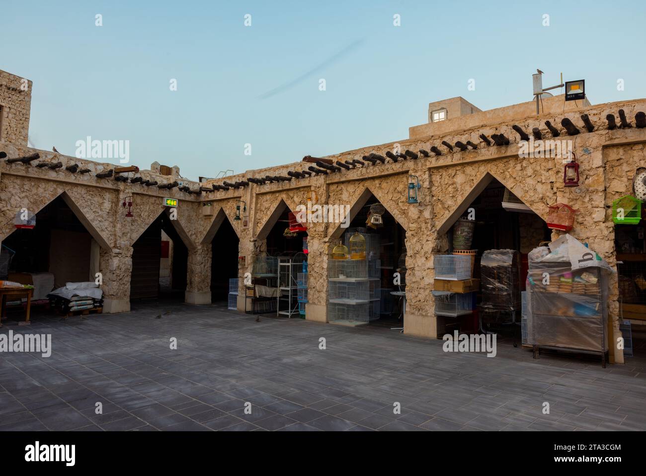Souq Waqif a old market in Doha 25-11-2023 Doha Qatar Stock Photo - Alamy