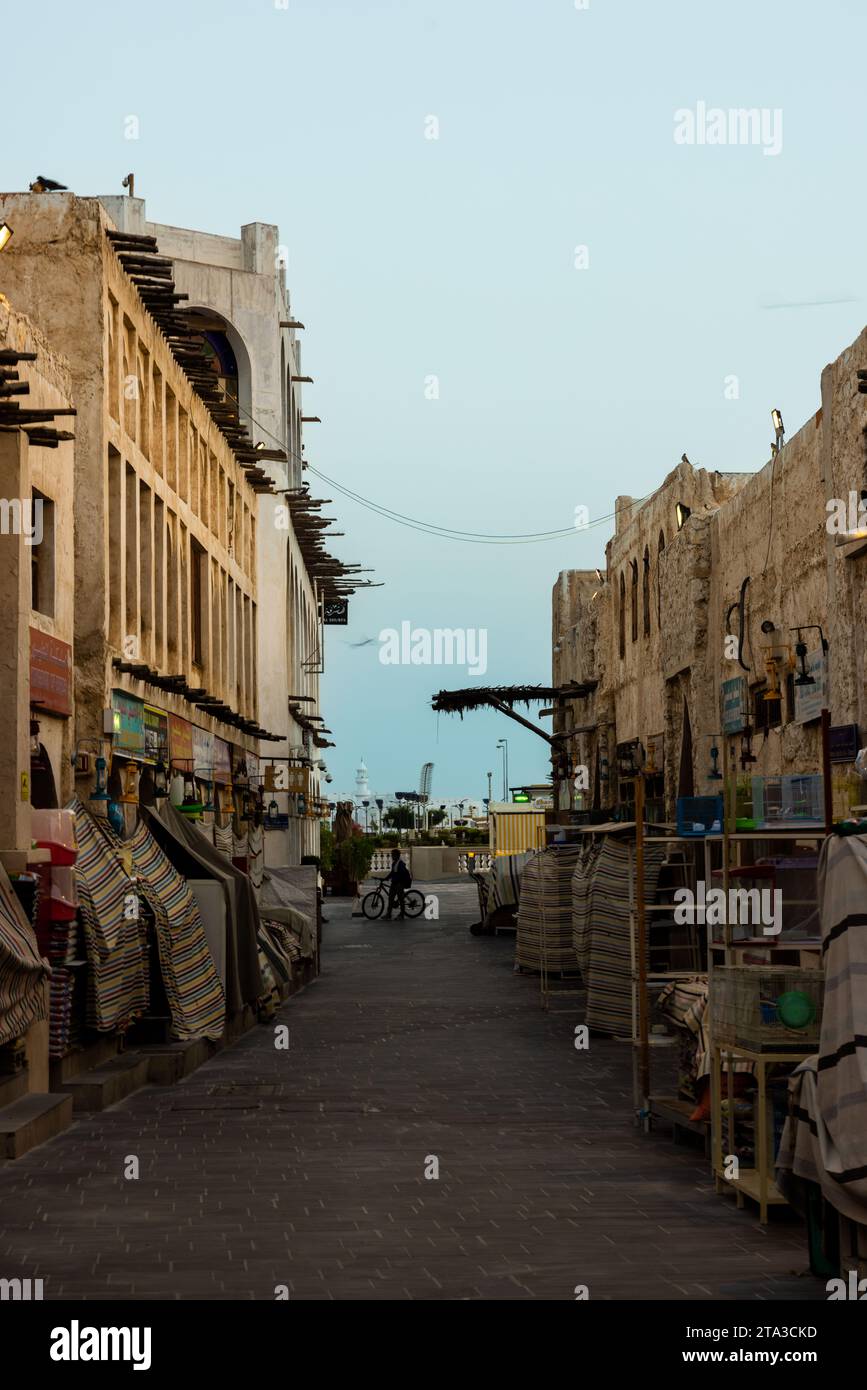Souq Waqif a old market in Doha 25-11-2023 Doha Qatar Stock Photo - Alamy