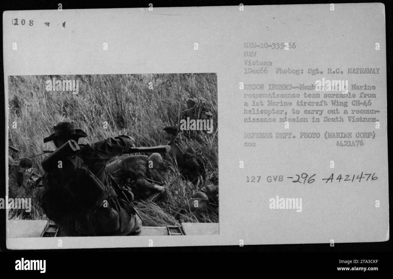 Sgt r c hathaway hi-res stock photography and images - Alamy