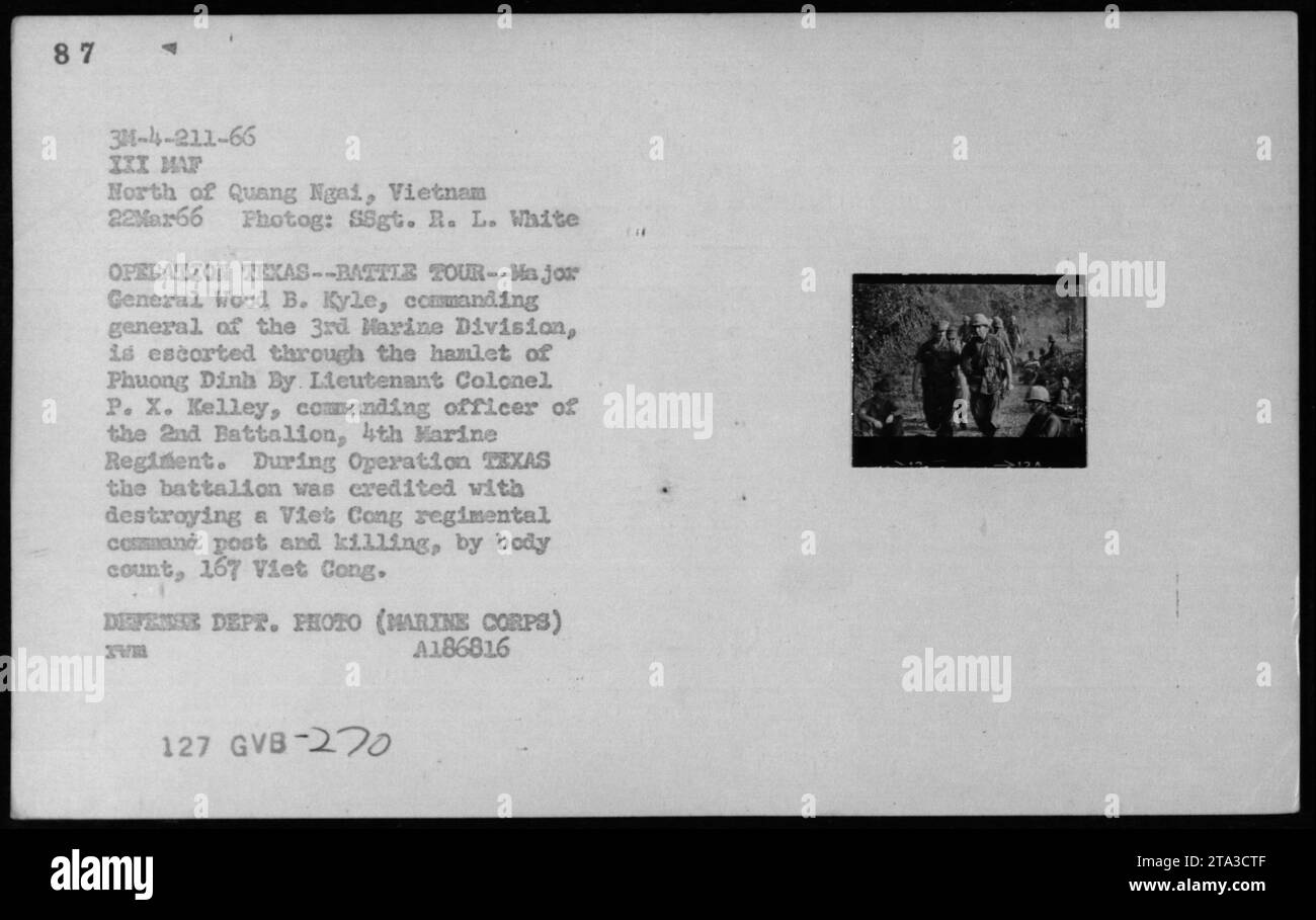 Lt colonel p x kelley hi-res stock photography and images - Alamy