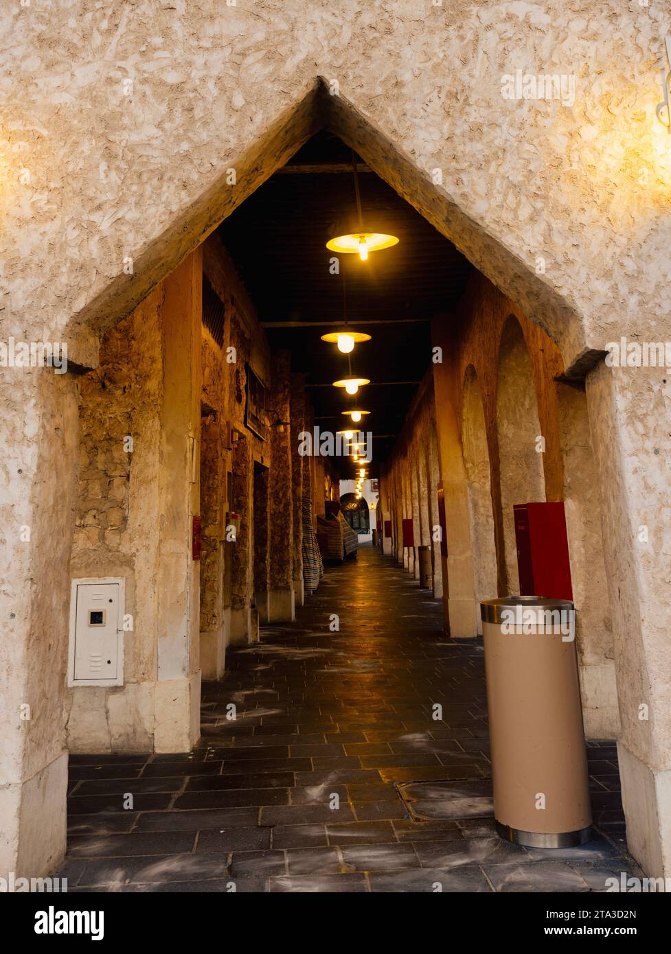 Souq Waqif a old market in Doha 25-11-2023 Doha Qatar Stock Photo - Alamy