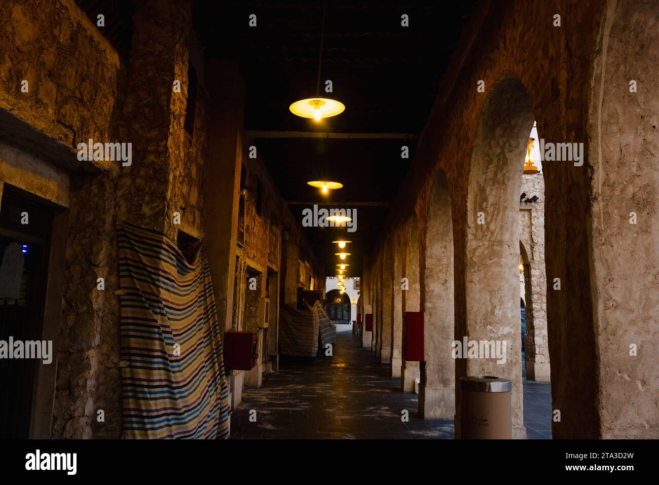 Souq Waqif a old market in Doha 25-11-2023 Doha Qatar Stock Photo - Alamy
