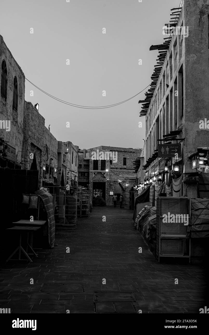 Souq Waqif a old market in Doha 25-11-2023 Doha Qatar Stock Photo - Alamy