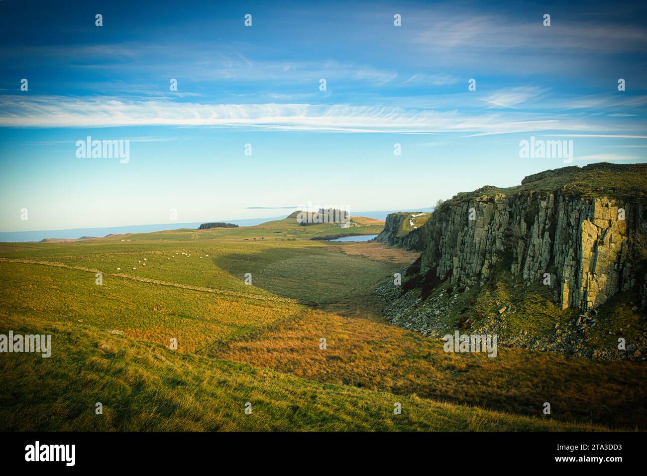 Scenic landscape photo taken in UK Stock Photo - Alamy