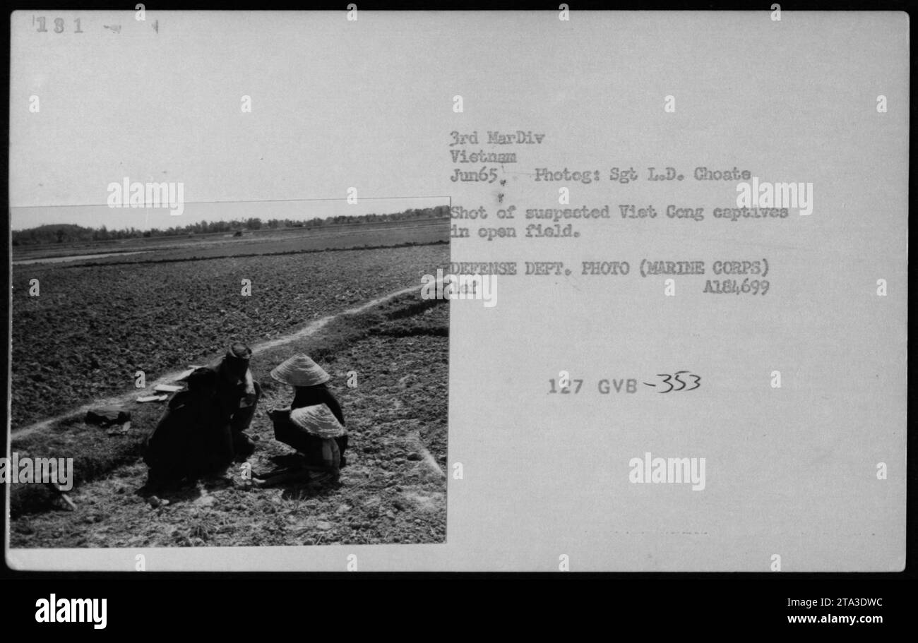 In June 1965, captured Viet Cong suspects and prisoners were held in an ...