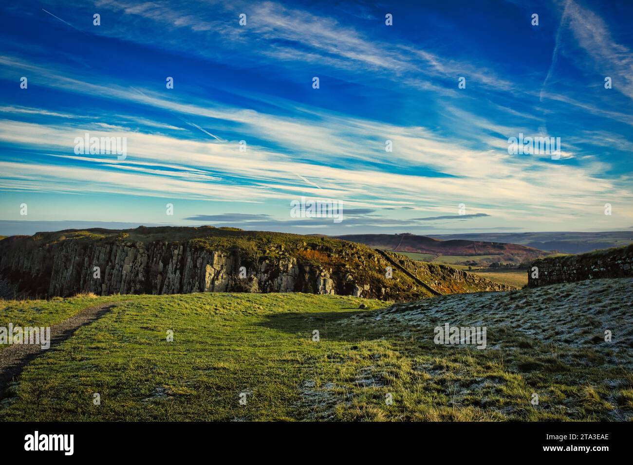 Scenic landscape photo of the nature in UK Stock Photo - Alamy