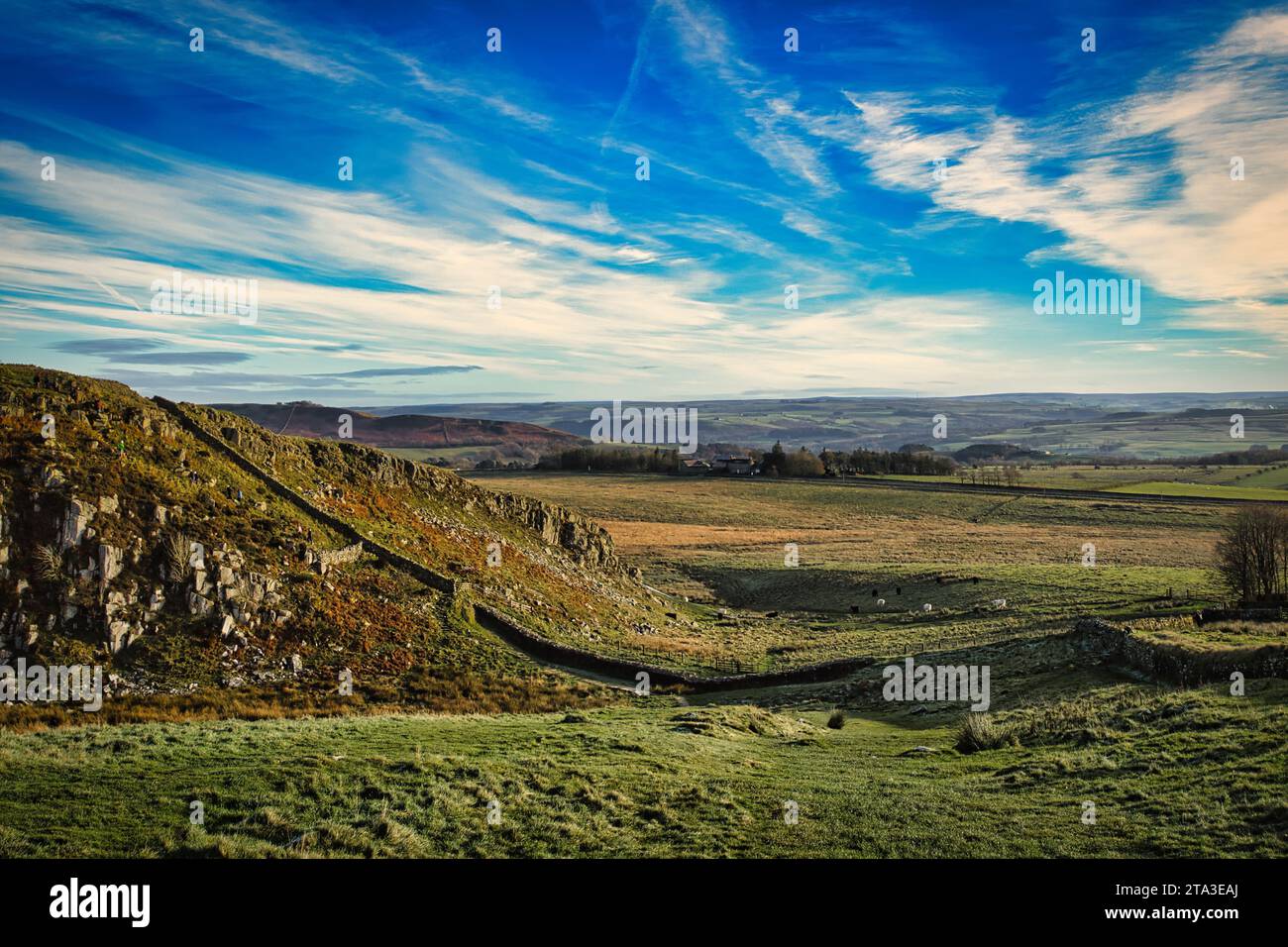 Scenic landscape photo of the nature in UK Stock Photo - Alamy