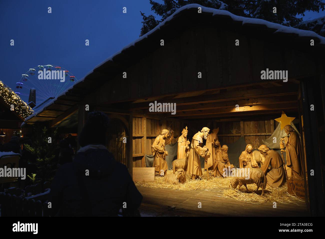 Weihnachtsmarkt Erfurt 28.11.2023, Erfurt, Eroeffnung des 173 ...