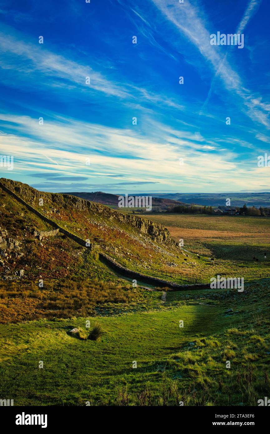 Scenic landscape photo of the nature in UK Stock Photo - Alamy