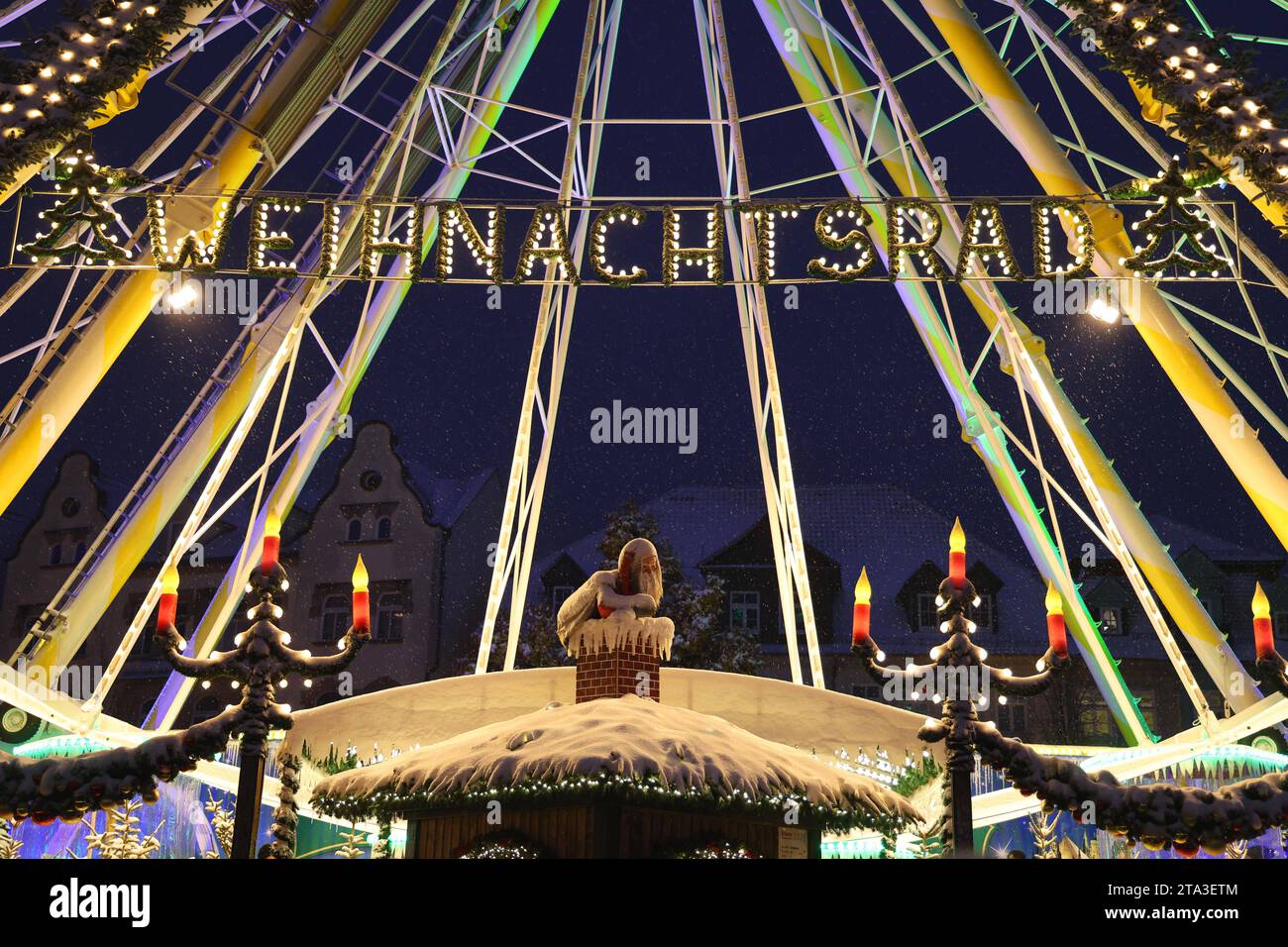 Weihnachtsmarkt Erfurt 28.11.2023, Erfurt, Eroeffnung des 173 ...