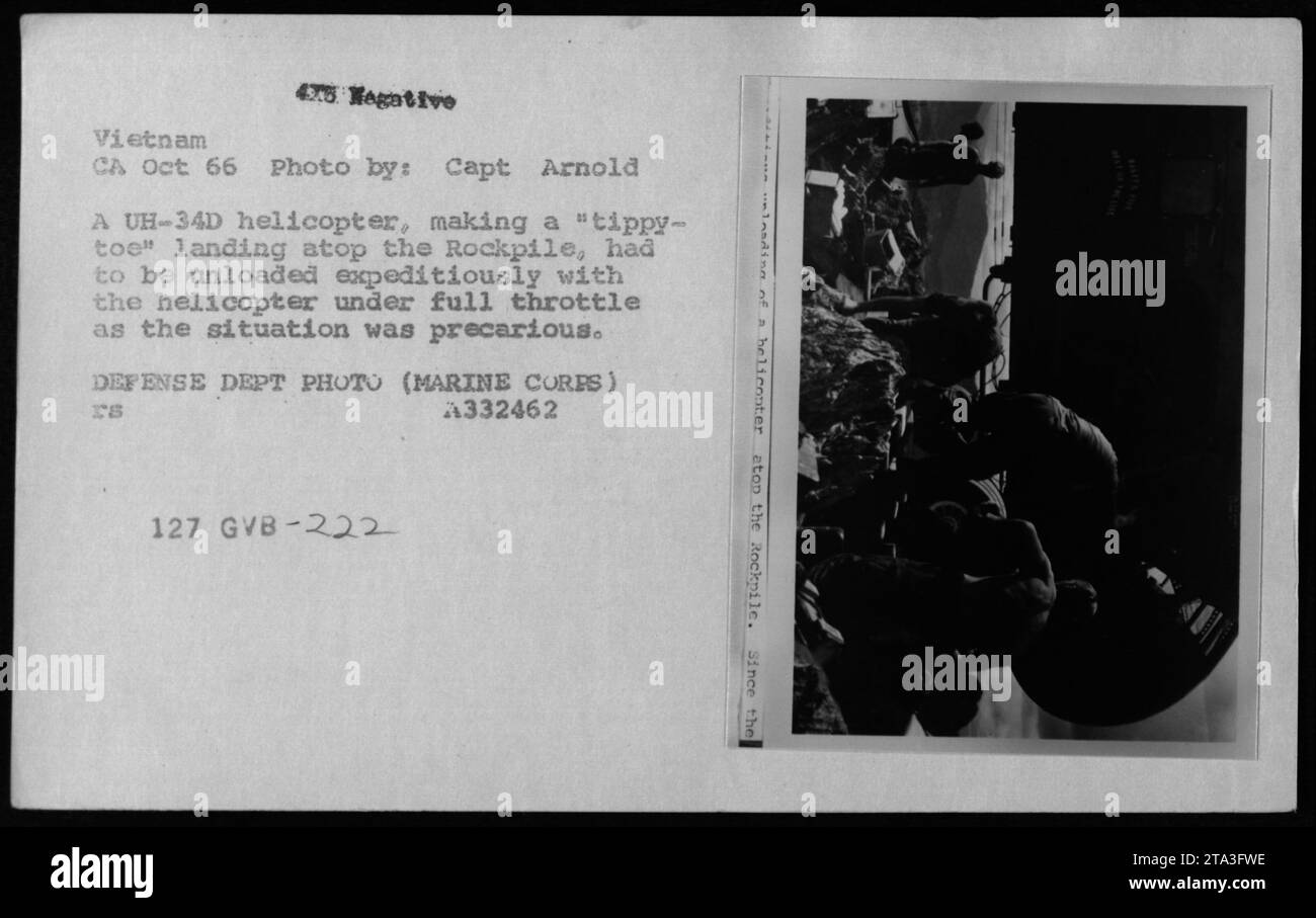 Rockpile helicopter operations hi-res stock photography and images - Alamy