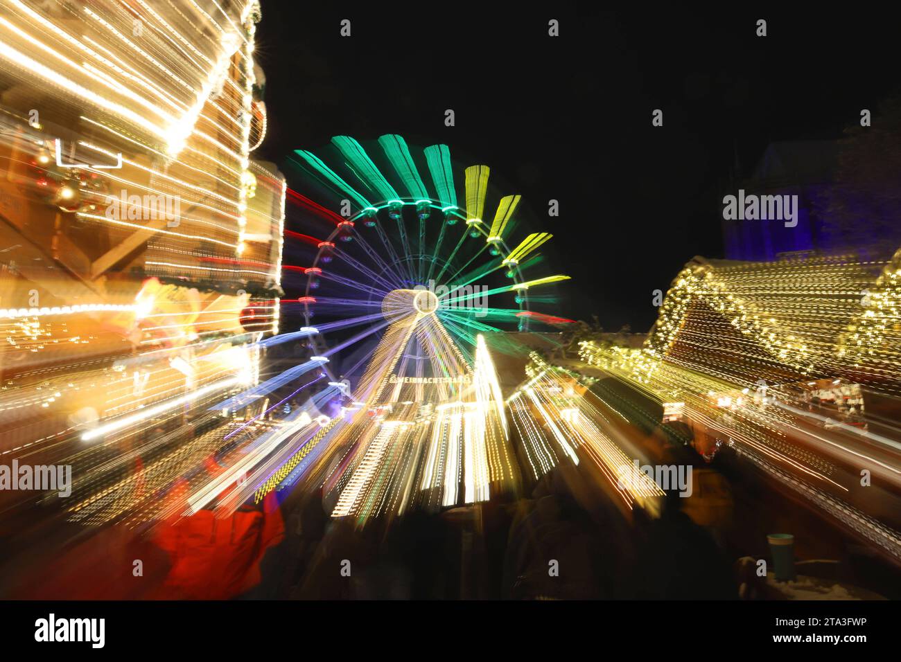 Weihnachtsmarkt Erfurt 28.11.2023, Erfurt, Eroeffnung des 173 ...