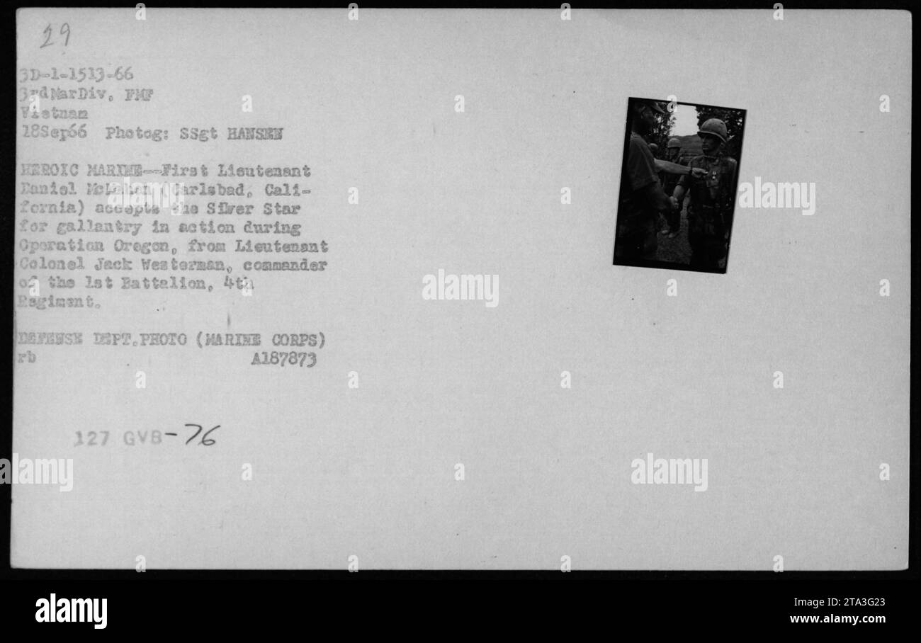 Lieutenant colonel jack westerman hi-res stock photography and images ...