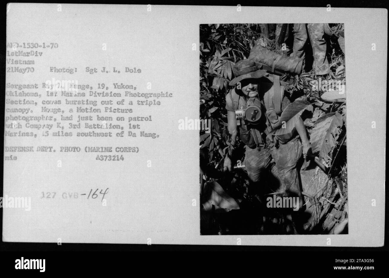 3rd marine division photographic section hi-res stock photography and ...