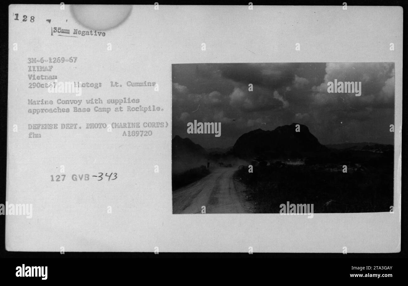 Military convoy route planning Black and White Stock Photos & Images ...