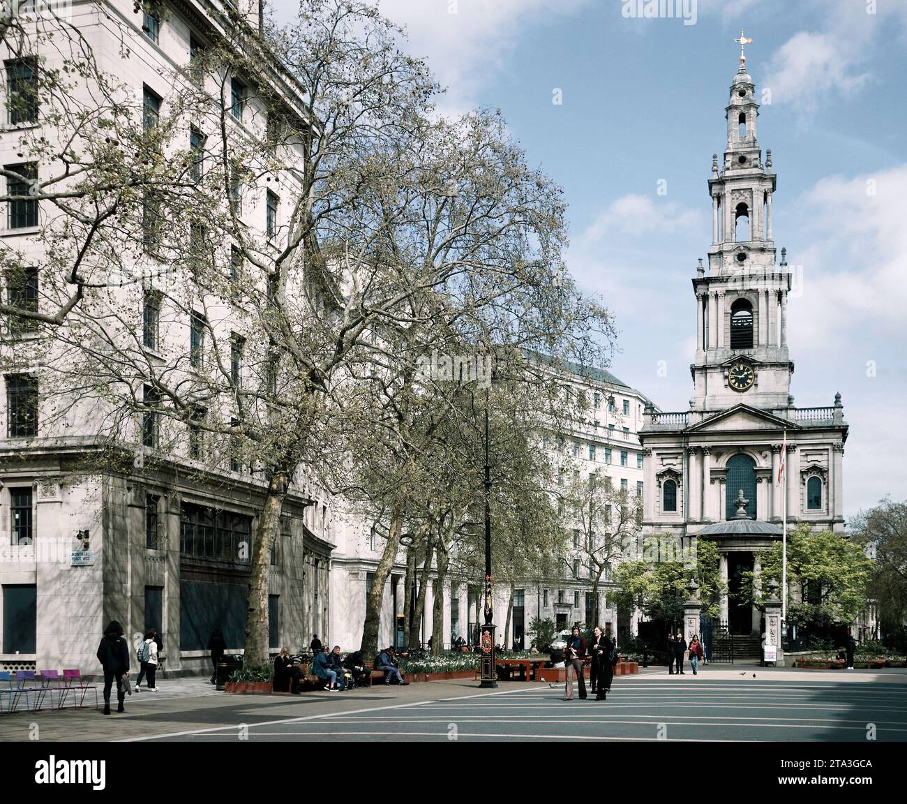 St Mary le Strand, London Stock Photo - Alamy