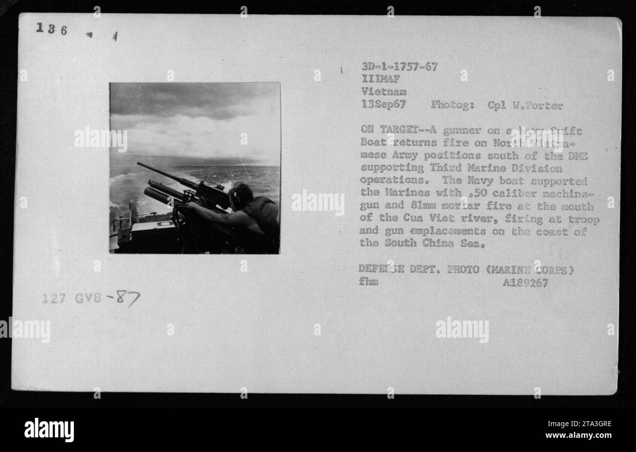 Marine machine gunner vietnam hi-res stock photography and images - Alamy