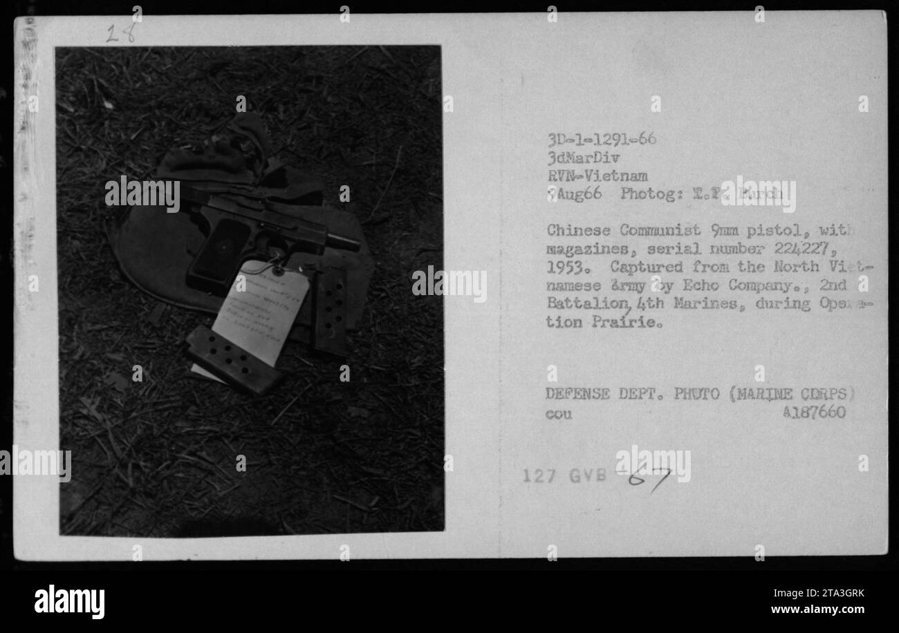 Chinese communist pistol Black and White Stock Photos & Images - Alamy