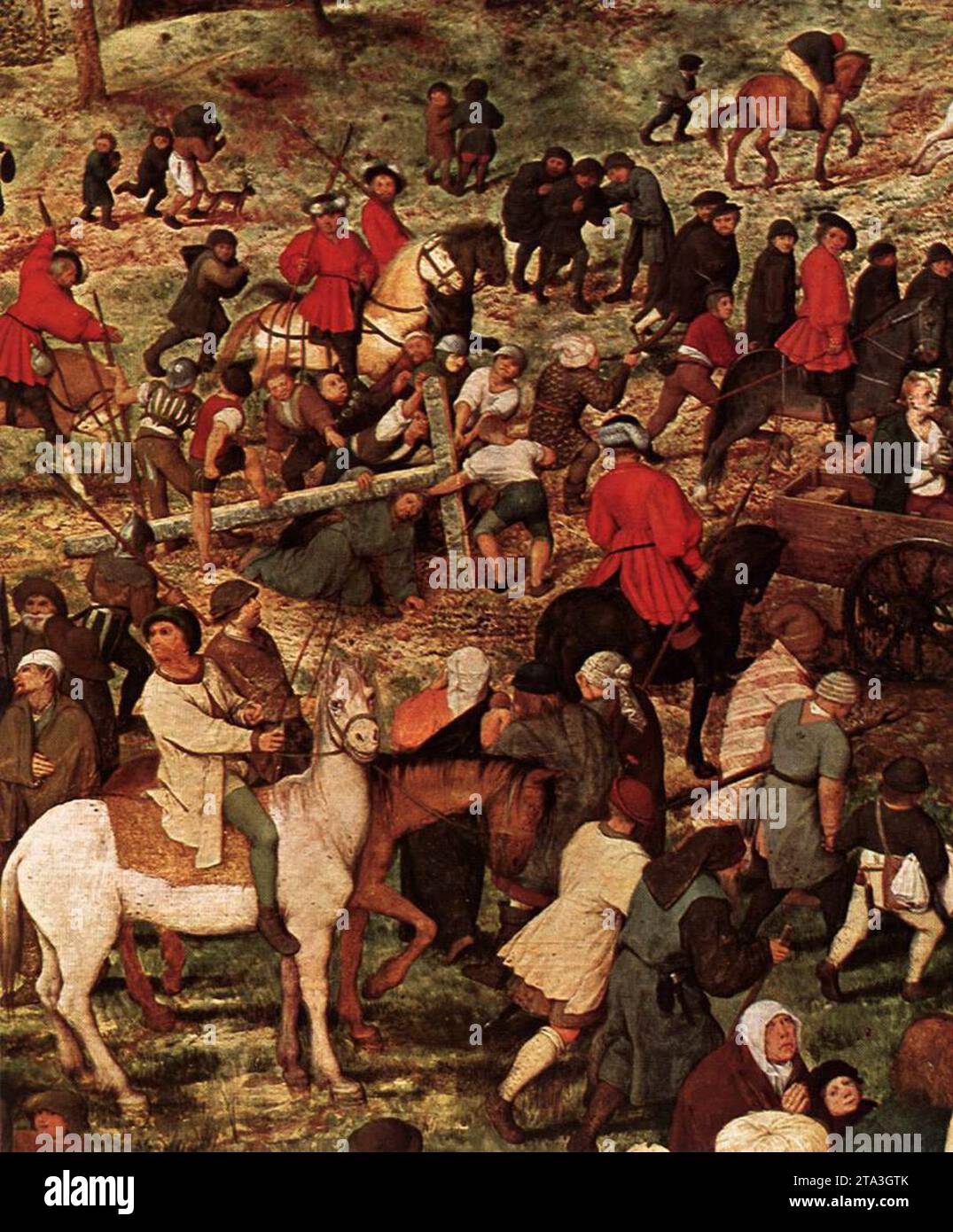 Christ Carrying the Cross (detail) 1564 by Pieter The Elder Bruegel Stock Photo - Alamy