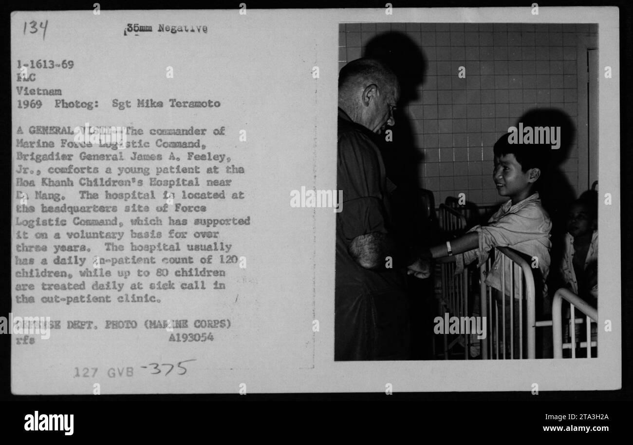 Brigadier General James A. Feeley Jr., commander of Marine Force ...