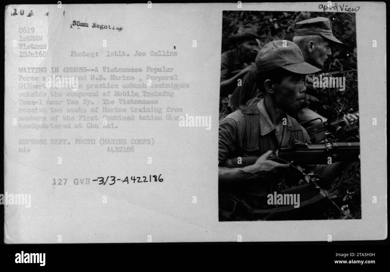 Combined vietnamese and american marine corps hi-res stock photography ...