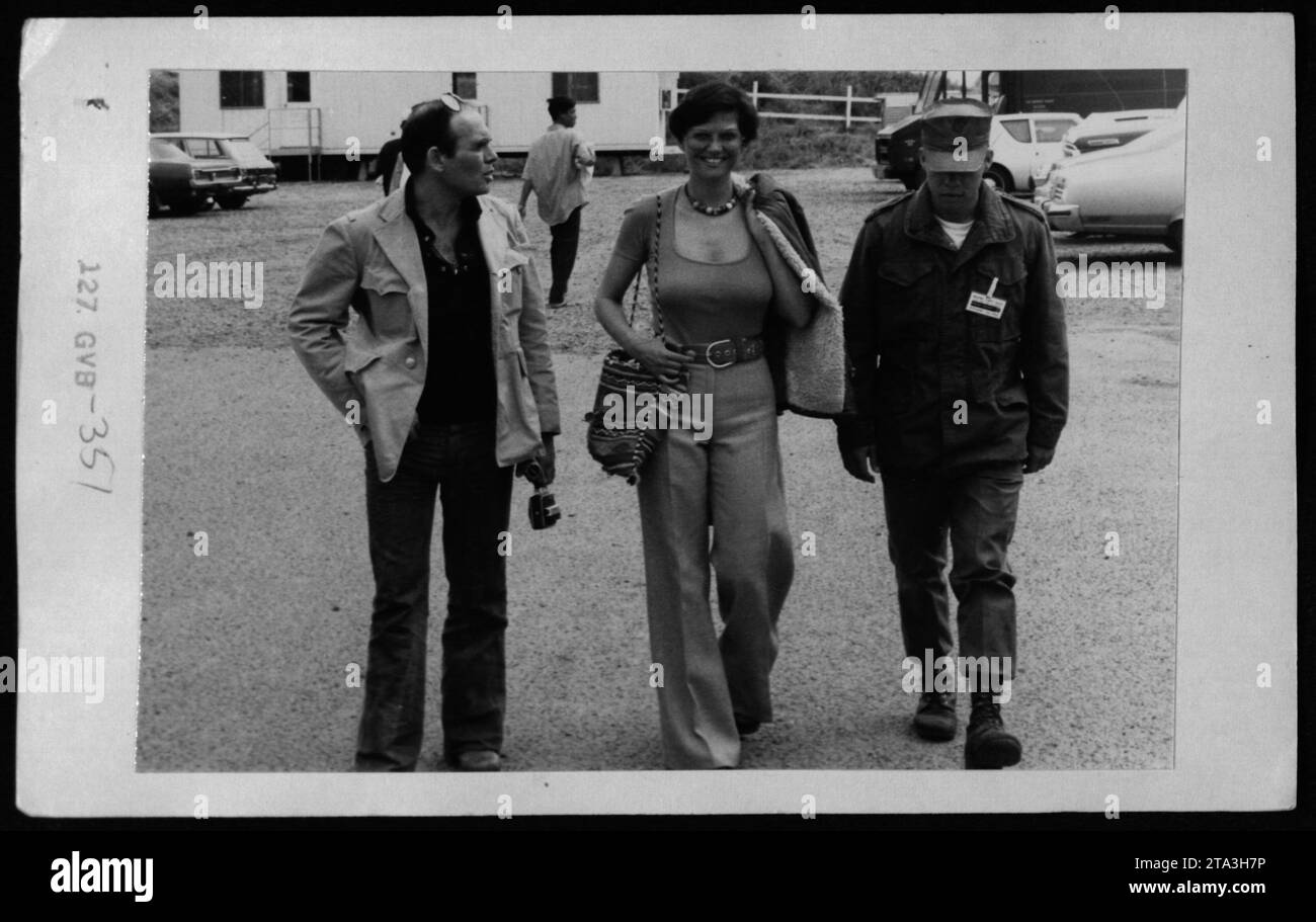 On May 20, 1975, Claudia Cardinale, Nguyen Cao Ky, Rosemary Clooney ...