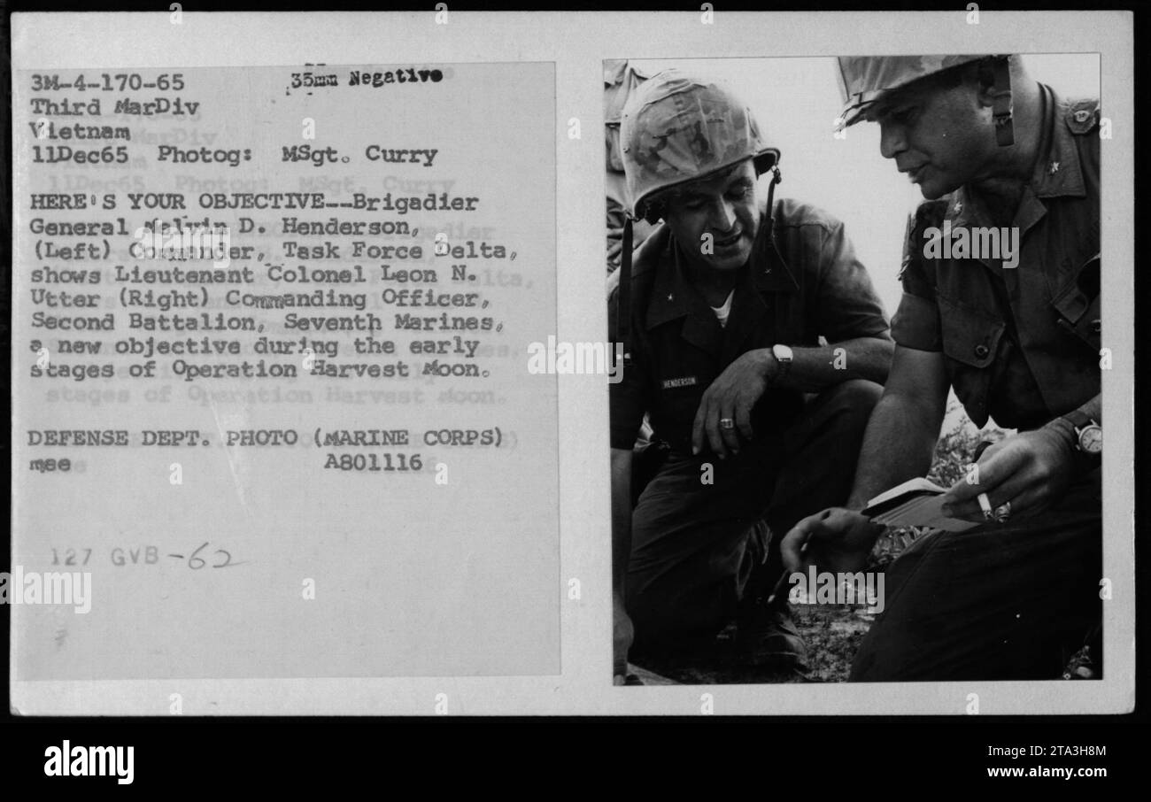 On December 11, 1965, Brigadier General Melvin D. Henderson showed ...