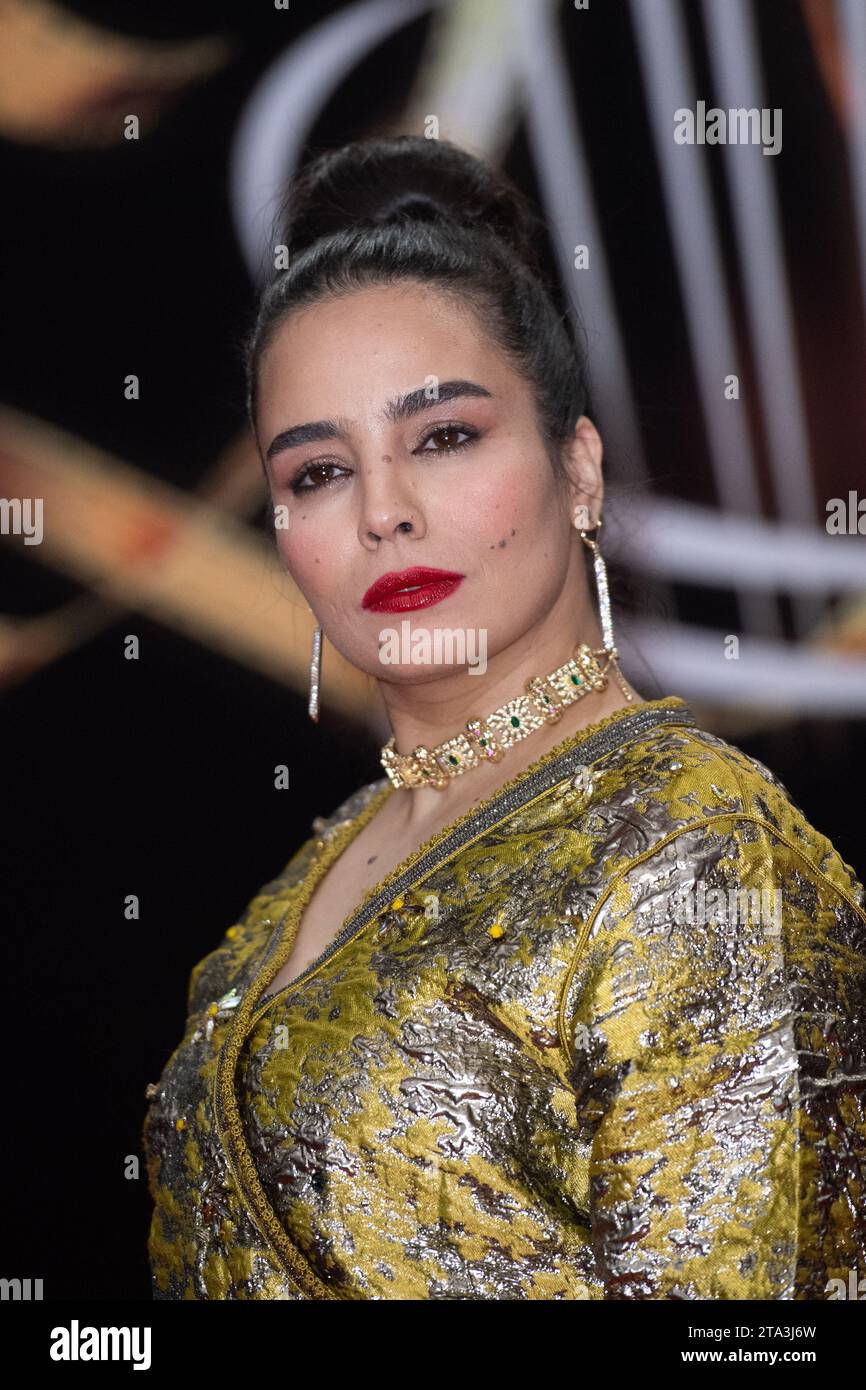 Asma El Moudir attending the Limbo Premiere as part of the 20th Marrakech International Film ...