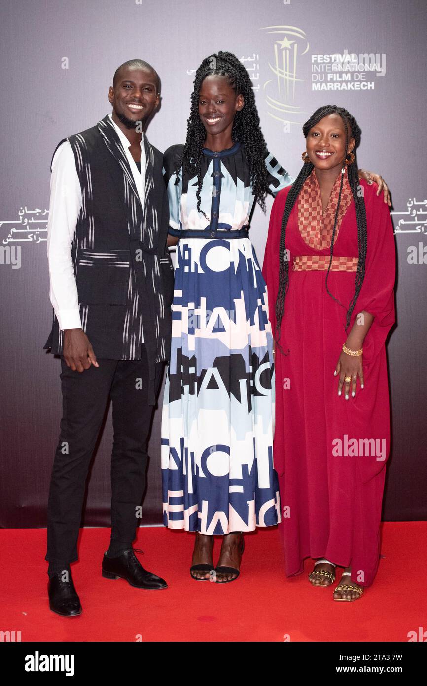Mamadou Diallo, Ramata-Toulaye Sy and Khady Mane attending the Limbo ...