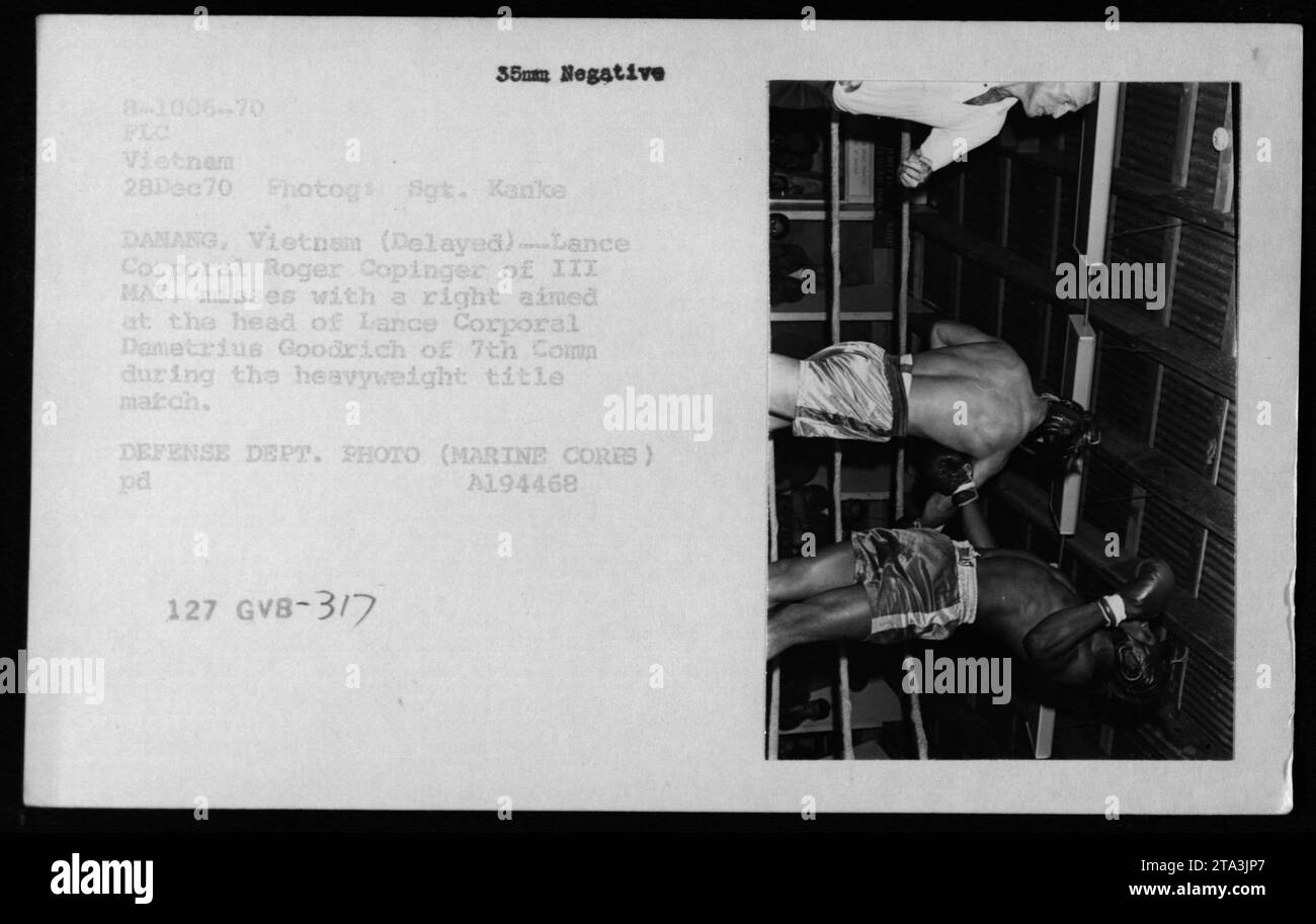 Lance corporal demetrius goodrich hi-res stock photography and images ...